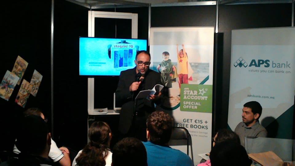 Impenji fil-Festival Nazzjonali tal-Ktieb 2014 – adriangrima.org